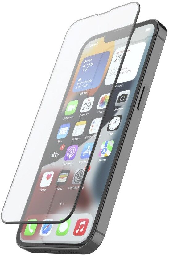 Hama 3D-Full-Screen-Schutzglas für iPhone 14 (transparent) - Alles für ... Hama 3D-Full-Screen-Schutzglas für iPhone 14 (transparent) - Alles für ...