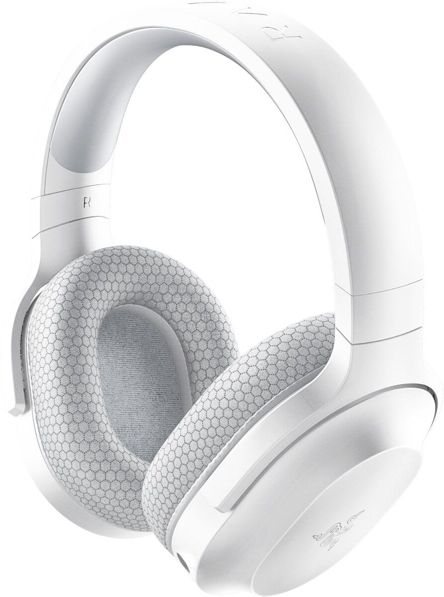 White razer headset store